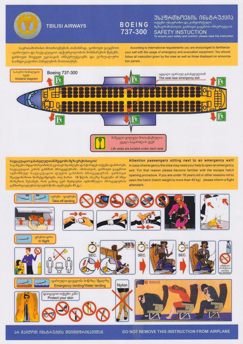 Safety Cards